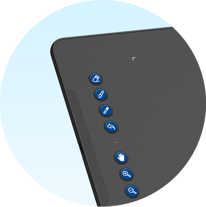 Shortcut Keys Sticker (Pack of 8) | XP-Pen Philippines Official Store