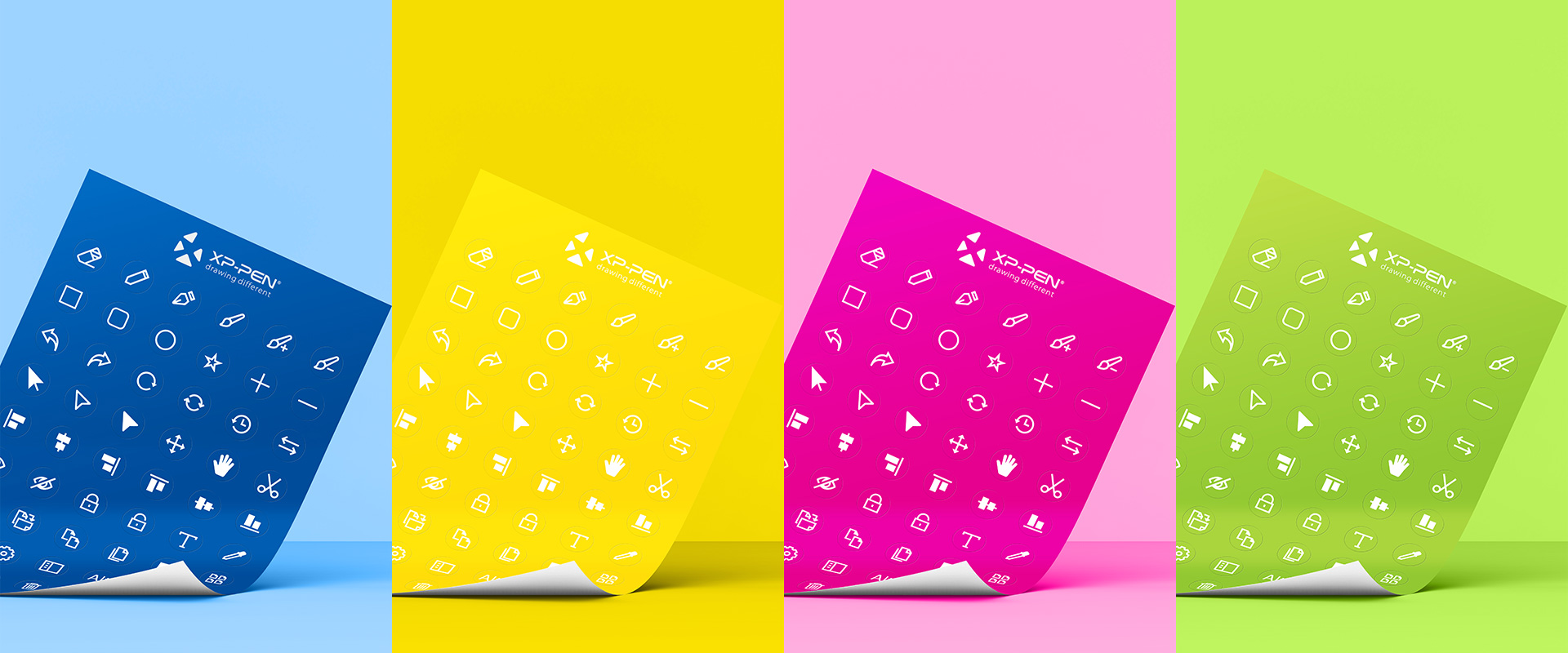 Shortcut Keys Sticker (Pack of 8) | XP-Pen Philippines Official Store