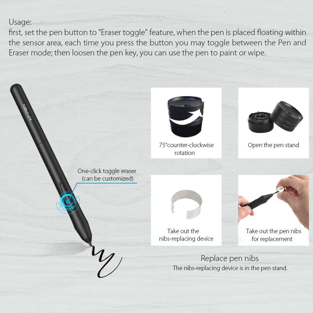 P01 Passive Stylus | XP-Pen Philippines Official Store