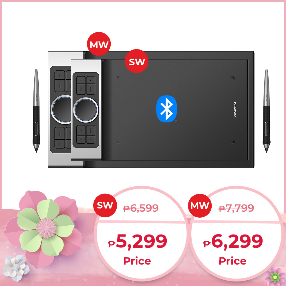 Deco Pro SW/MW Bluetooth professional art tablet | XP-Pen Philippines ...