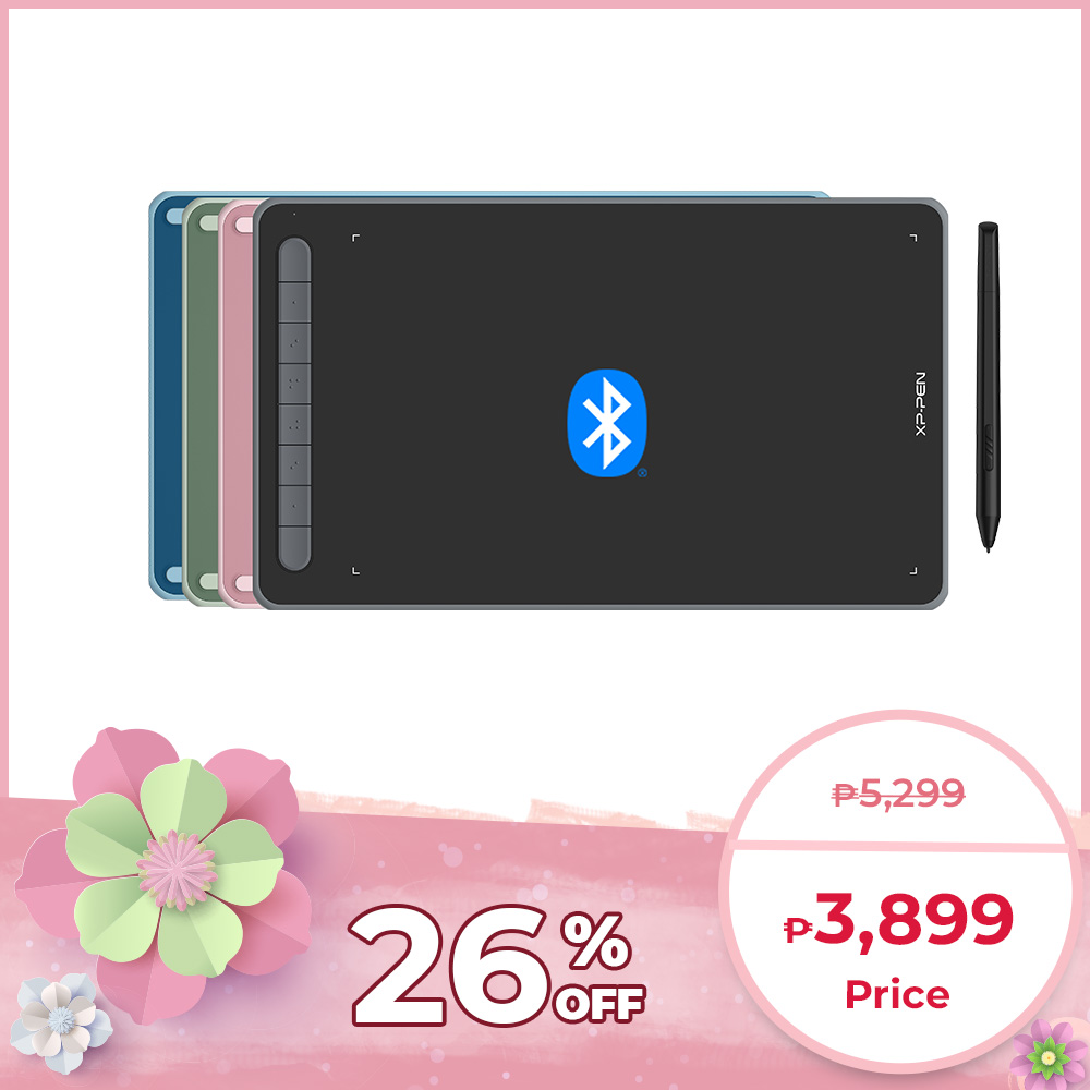 Deco LW Bluetooth Drawing Tablet for illustrator | XP-Pen Philippines ...
